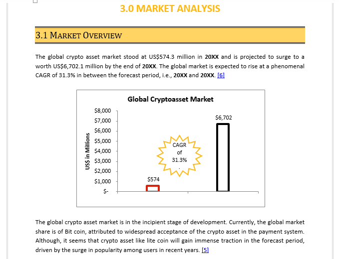 Cryptocurrency Business Plan Template | Crypto Exchange | Icrest Models