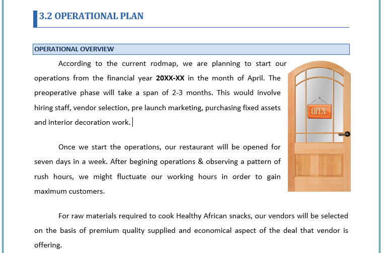 Business Plan For Cafe | Coffee Shop Business Plan Template | Icrest Models