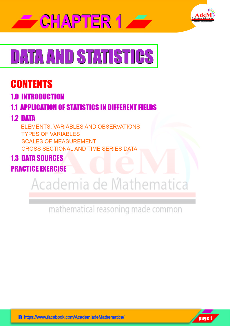 Basic Statistics Workbook | Icrest Models