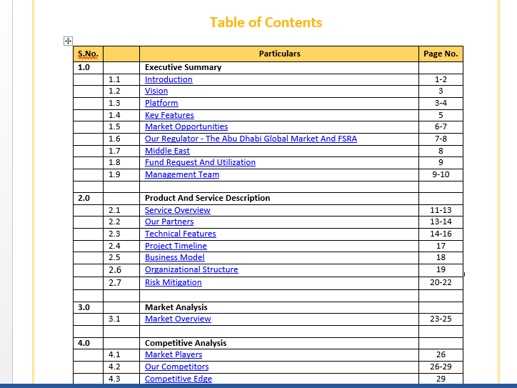 Cryptocurrency Business Plan Template | Crypto Exchange | Icrest Models