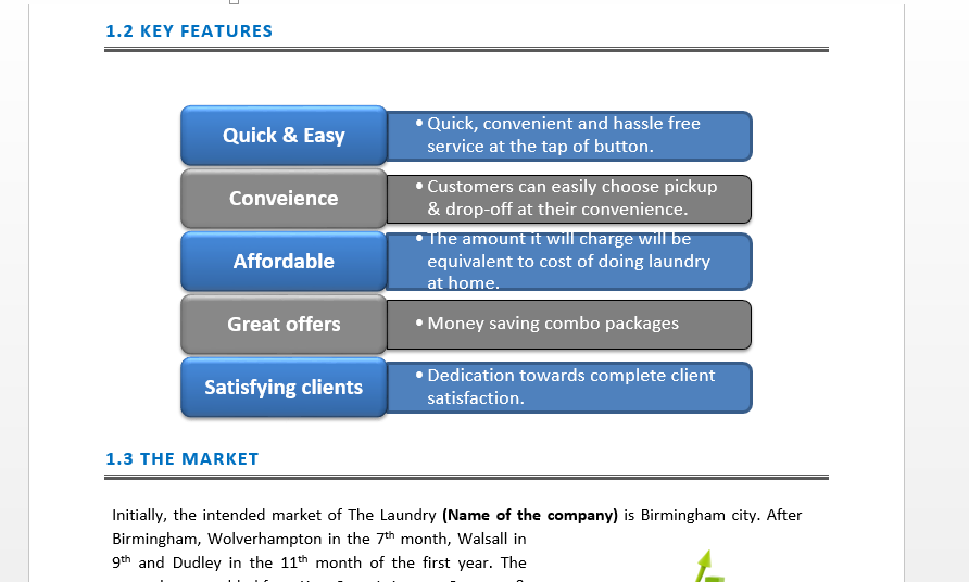 Laundry Business Plan Templates | Icrest Models