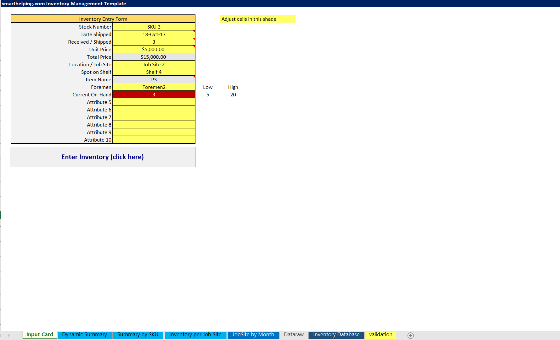 Warehouse Inventory Management Excel Templates | Icrest Models Warehouse Inventory Management Excel Templates | Icrest Models