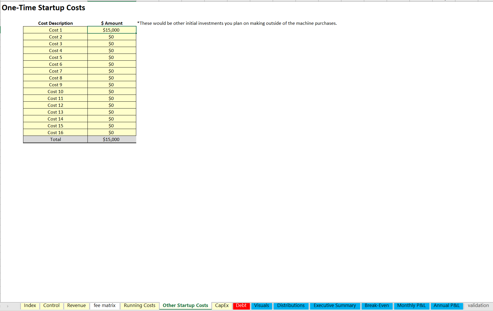 ATM Machine Financial Model | Business plan for ATM machines | Icrest ...